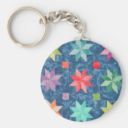 Quilt Block 6 Key Chain | Zazzle