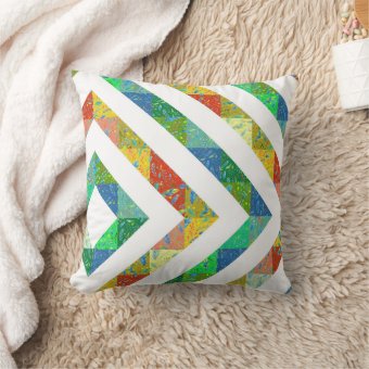 Quilt Pattern Throw Pillow | Zazzle