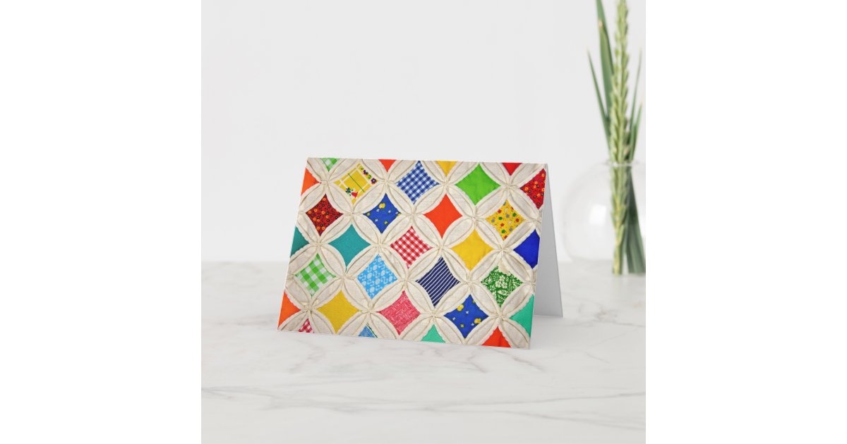 Quilter's Birthday Card | Zazzle
