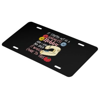 Quilting License Plate | Zazzle
