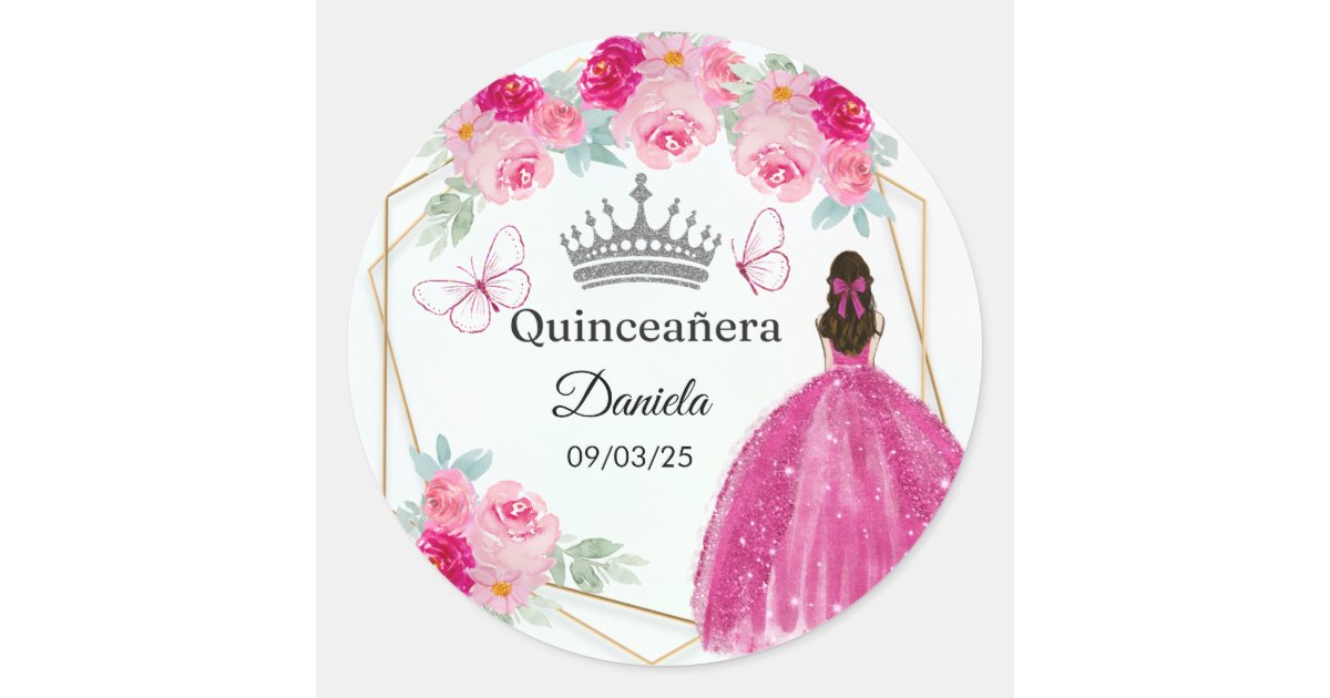 Quince Classic Round Sticker | Zazzle