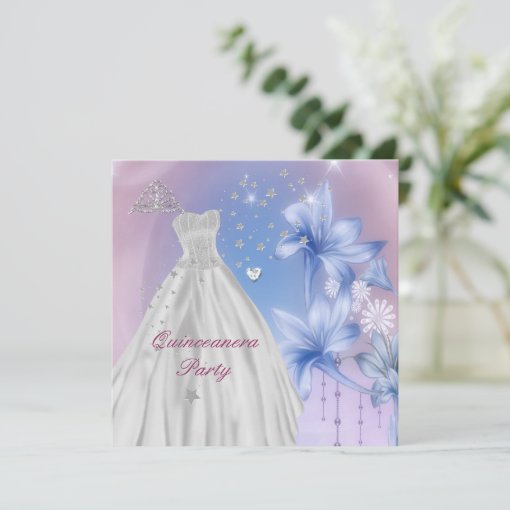 Quinceanera 15th Birthday Party Invitation | Zazzle