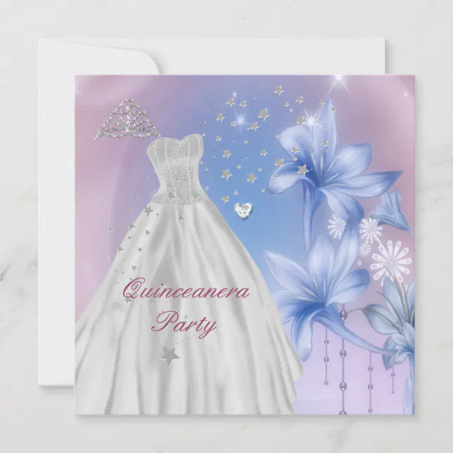 Quinceanera 15th Birthday Party Invitation | Zazzle
