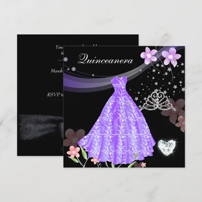 Quinceanera 15th Birthday Party Invitation | Zazzle