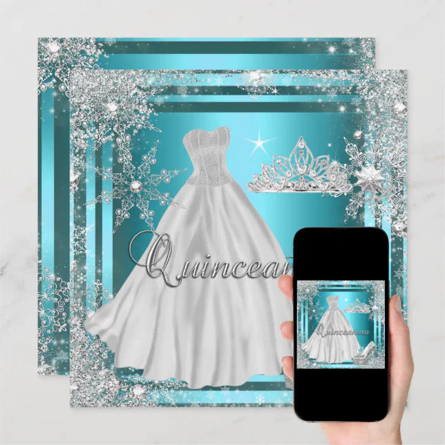 Quinceanera 15th Elite Elegant Birthday Party Invitation | Zazzle