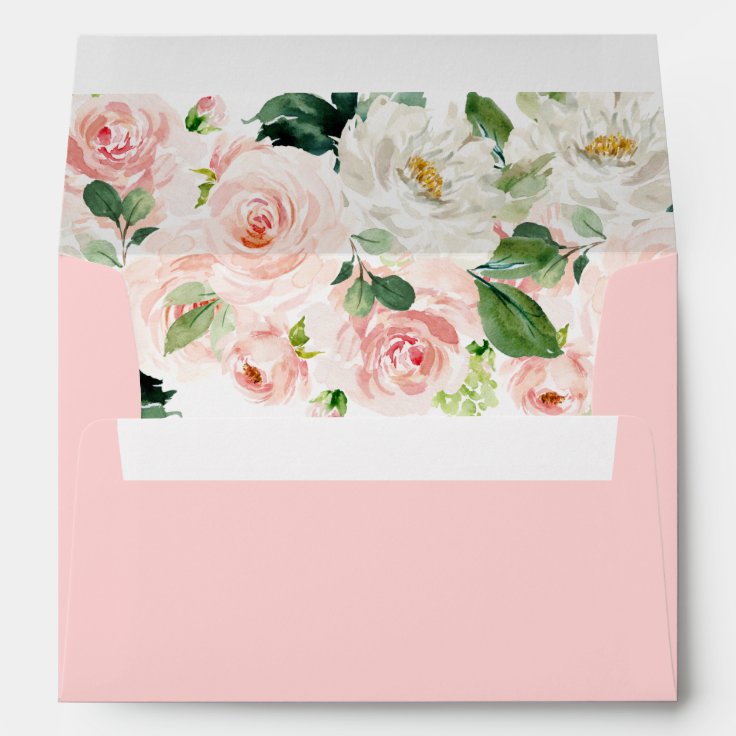 Quinceanera Birthday Party with Return Address Envelope | Zazzle