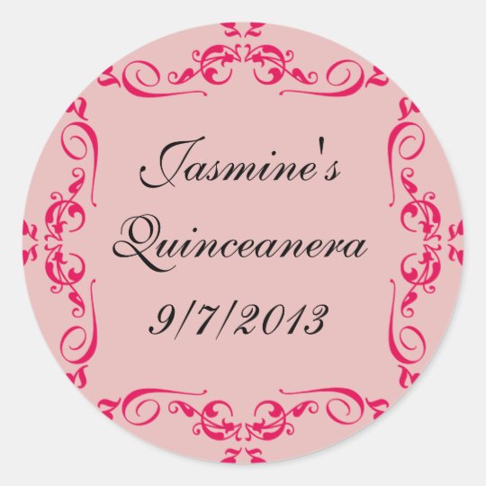 Quinceanera Custom Stickers | Zazzle.com