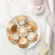 Quinceanera Gold Tiara Blush Floral Reese's Peanut Butter Cups | Zazzle