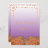 Quinceanera Invitations in Spanish Violet | Zazzle