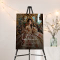 Quinceanera photo welcome sign | Zazzle