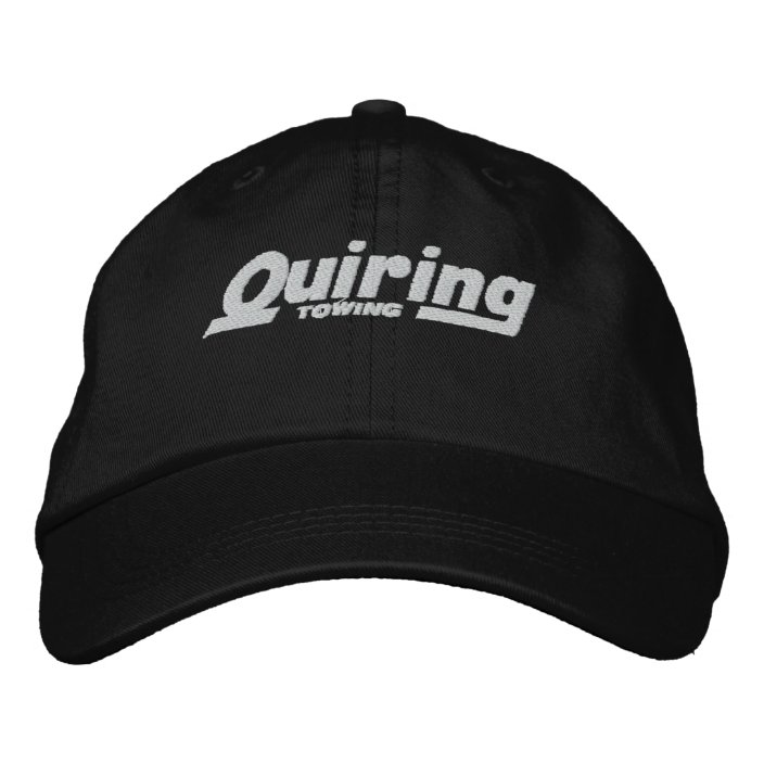 Quiring Towing Embroidered Hat | Zazzle.com