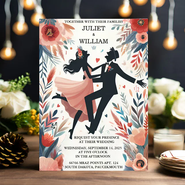 Quirky Funky Unique Humor Meme Funny Wedding Invitation | Zazzle