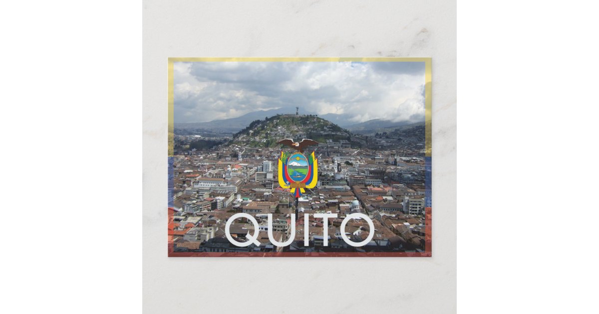 Quito - Ecuador Postcard | Zazzle