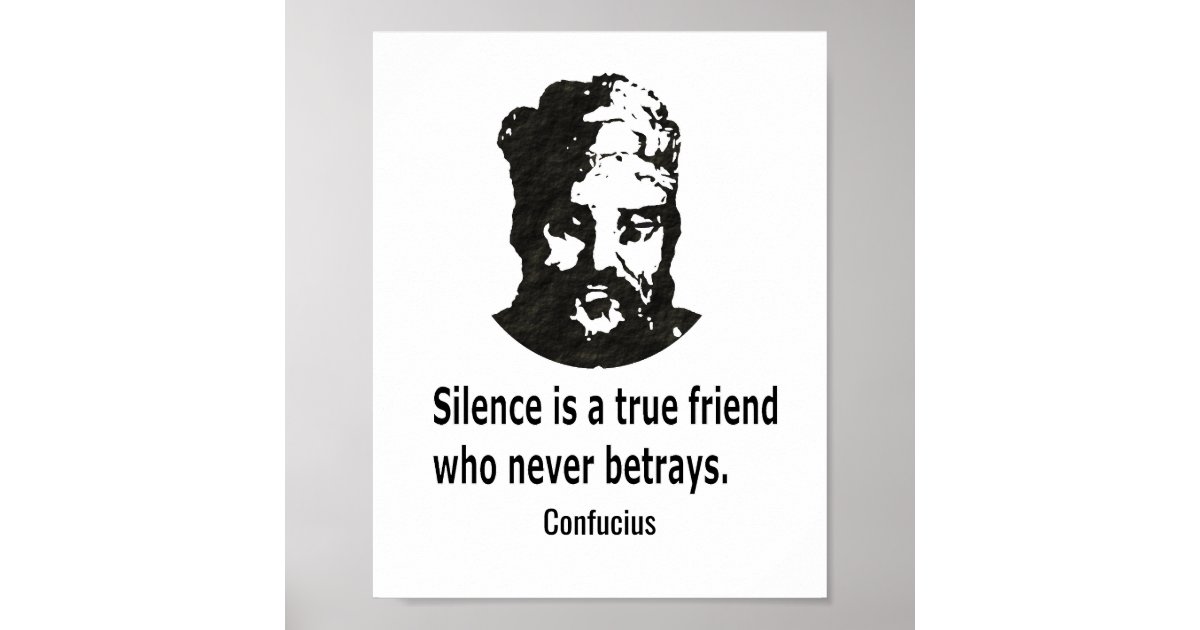 Quote By Confucius Poster | Zazzle