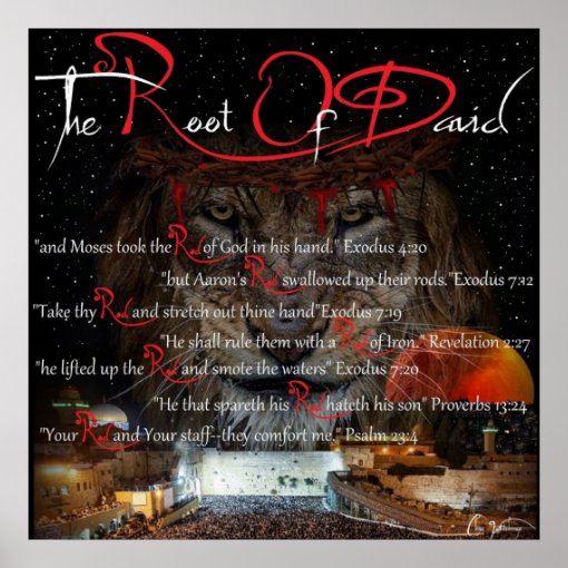 R.O.D. Root Of David Poster | Zazzle