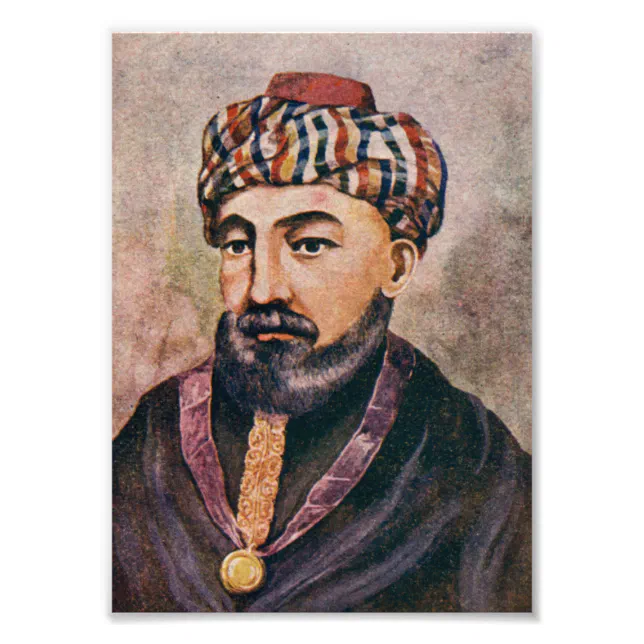 Rabbi Moses Maimonides - The Rambam Photo Print | Zazzle