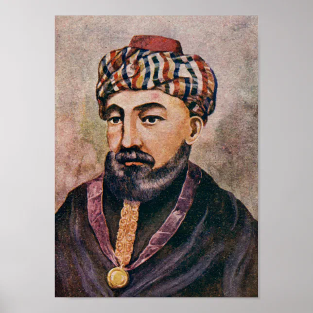 Rabbi Moses Maimonides - The Rambam Poster | Zazzle