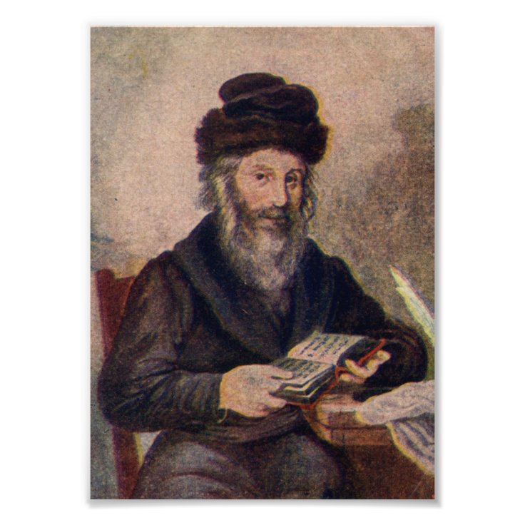 Rabbi Moses Sofer - The Chasam Sofer Photo Print | Zazzle