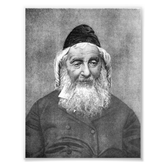 Rabbi Naftali Tzvi Yehuda Berlin - The Netziv Photo Print | Zazzle.com