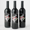 Rabbit Gift | Alice In Wonderland Rabbit Wine Label | Zazzle
