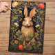 Rabbit in Tapestry 2 Decoupage Paper | Zazzle