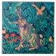 Rabbit in The Forest, William Morris Ceramic Tile | Zazzle