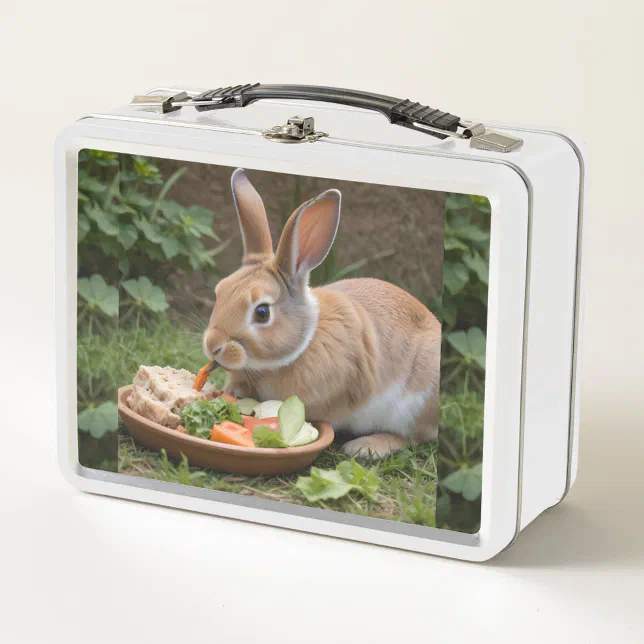 Rabbit Lunch Box | Zazzle