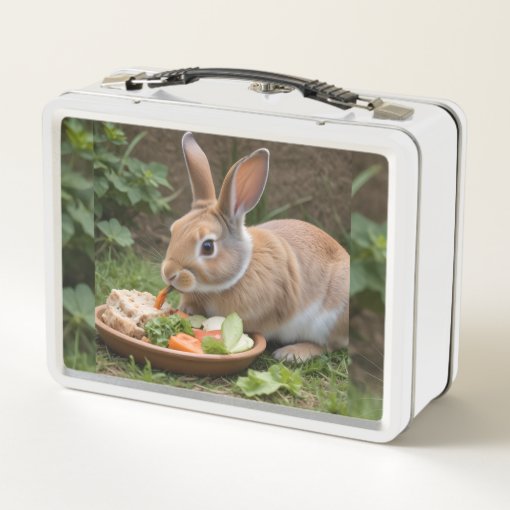 Rabbit Lunch Box | Zazzle