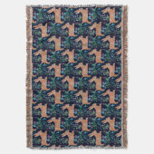 Rabbit medieval Throw Blanket | Zazzle