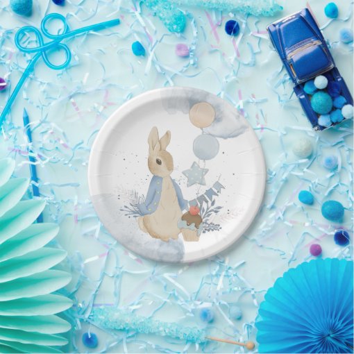Rabbit Peter Paper Plates | Zazzle