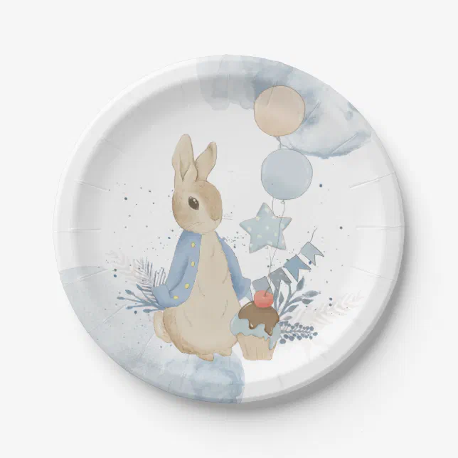 Rabbit Peter Paper Plates | Zazzle