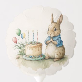 Rabbit Peter party Balloon | Zazzle