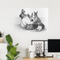 Rabbit Poster | Zazzle