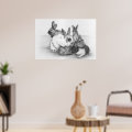 Rabbit Poster | Zazzle