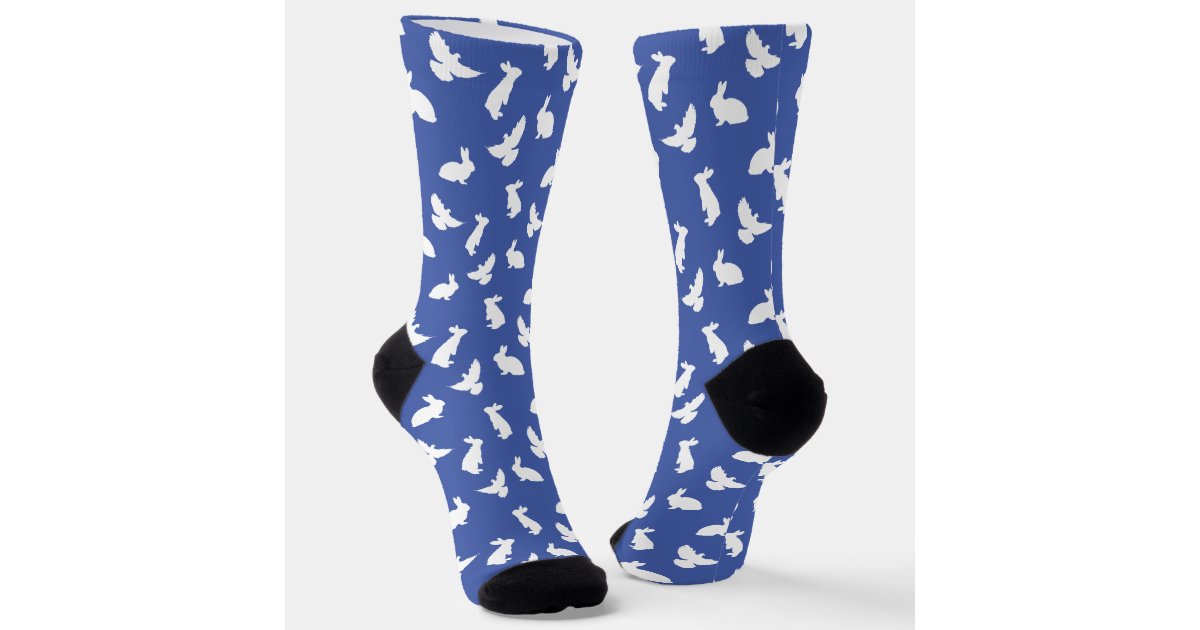 Rabbits and Doves Magician Socks | Zazzle