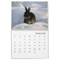 Rabbits Wall Calendar | Zazzle