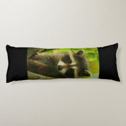 raccoon body pillow | Zazzle