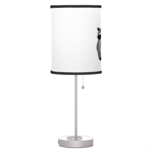 Raccoon Rascal Table Lamp | Zazzle