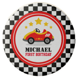 Race Car Birthday Party Chocolate Covered Oreo | Zazzle