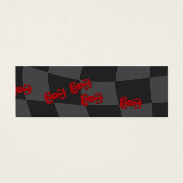 Race Car Bookmark | Zazzle