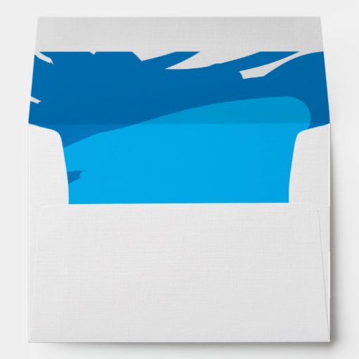 Race Car Flag Custom Envelope | Zazzle