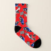 Race Car Socks | Zazzle