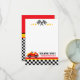 Race Car Thank You Notes | Zazzle
