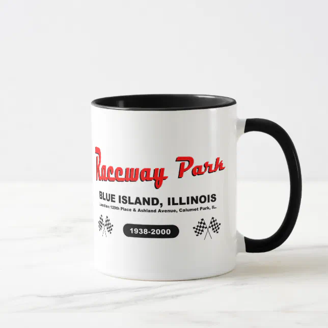 Raceway Park, Blue Island / Calumet Park, Illinois Mug | Zazzle