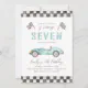 Racing 7th Birthday Invitation | Racing Invitation | Zazzle