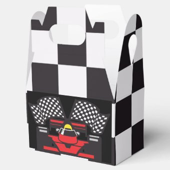 Racing Car Design Party Favor Box | Zazzle