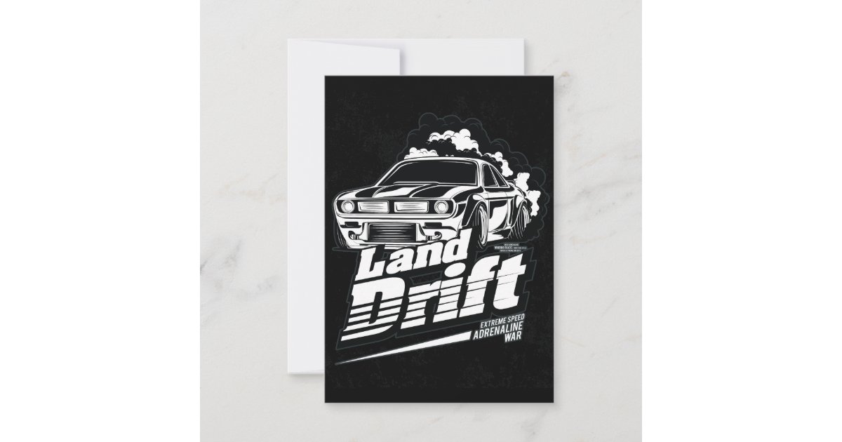 Racing Car _ Motor (253) Invitation | Zazzle