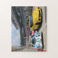racing cars with amazing colors jigsaw puzzle | Zazzle