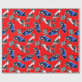 Racing Cars Wrapping Paper | Zazzle