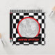 Racing Checkers Birthday Party Invitations | Zazzle